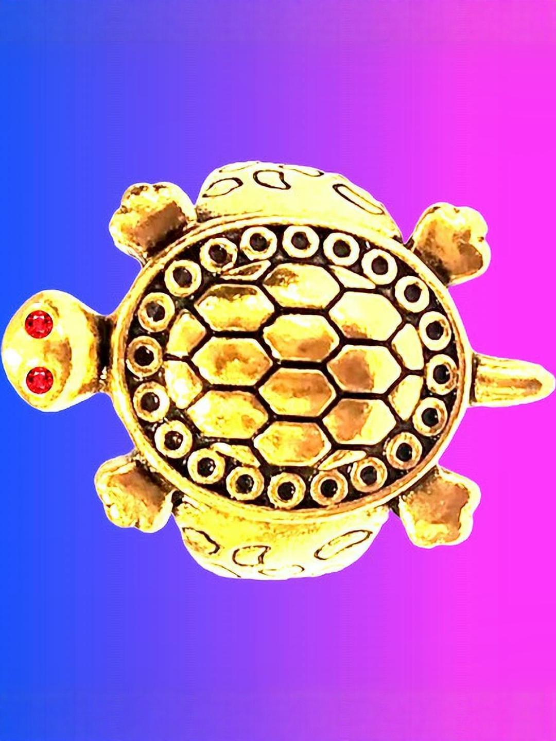 Buy Dynamic Retail Global Tortoise Turtle Kachua Meru Ring For Men ...