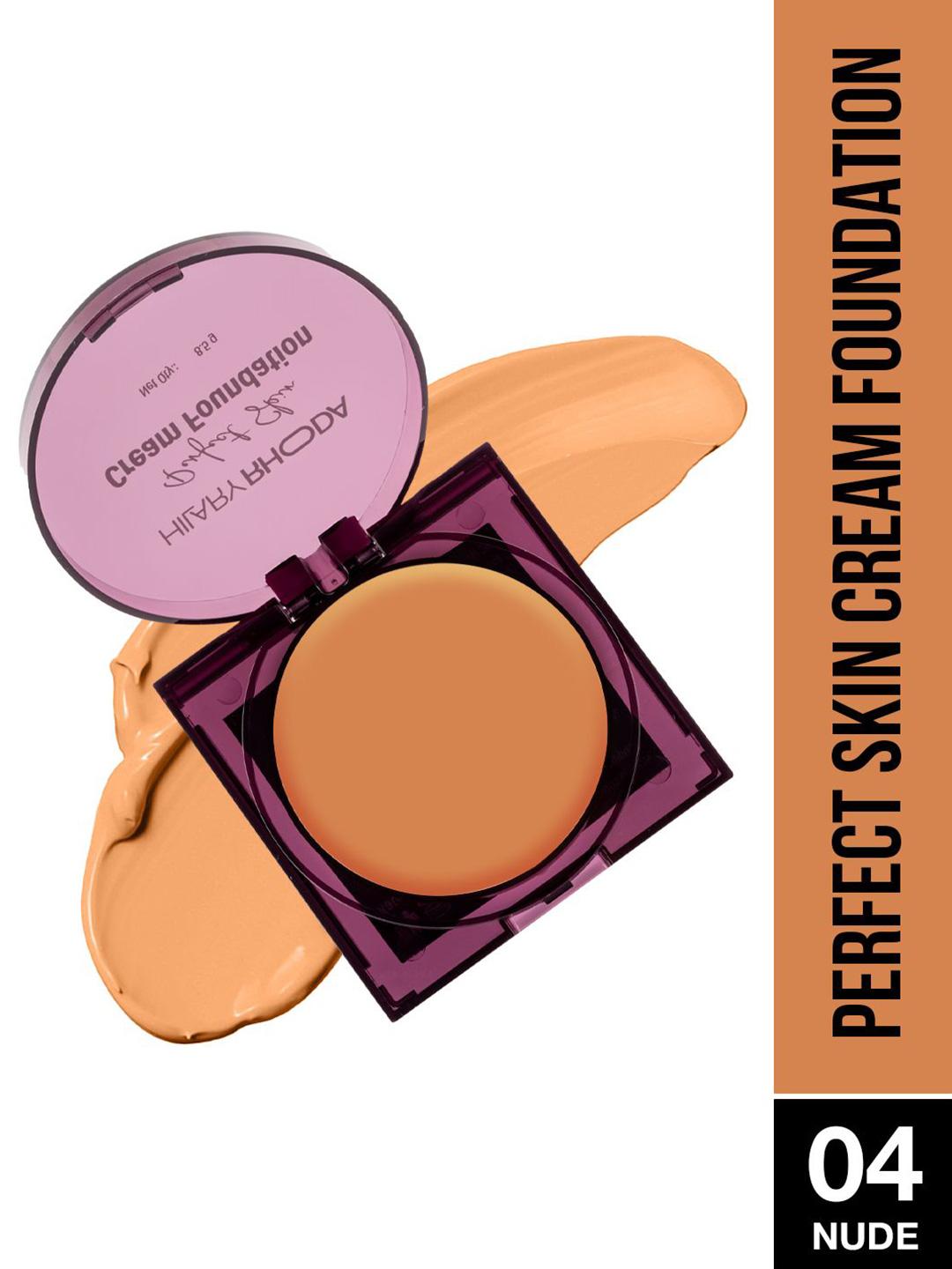 Buy Hilary Rhoda Waterproof & Matte Finish Blendable Cream Foundation 8.5g Nude 04 - Foundation ...