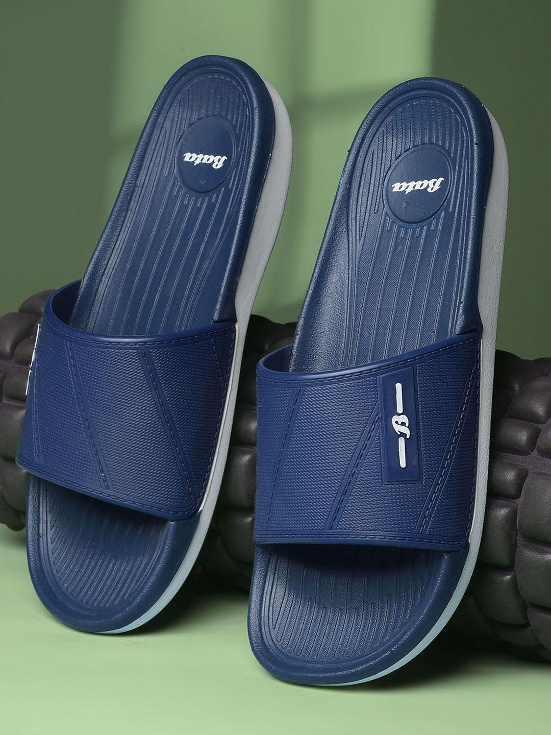 Buy Bata Men Everyday Comfort Sliders - Flip Flops for Men 34718156 ...