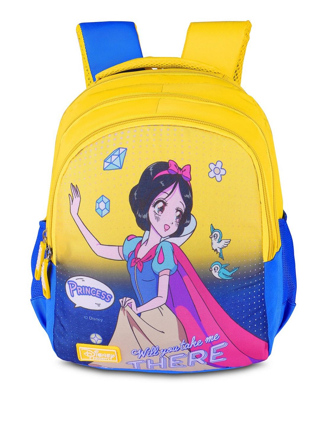 Buy Priority Girls Disney Princess Printed School Backpack 18L ...