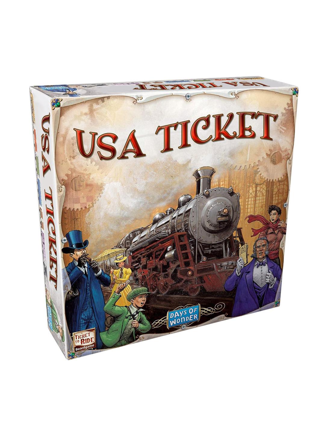 Buy YK X Kids Mandi Ticket To Ride America The Original Strategy Board ...