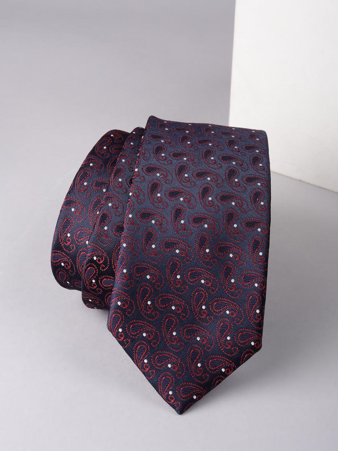 Buy Louis Philippe Men Woven Design Broad Tie - Ties for Men 34789223 ...