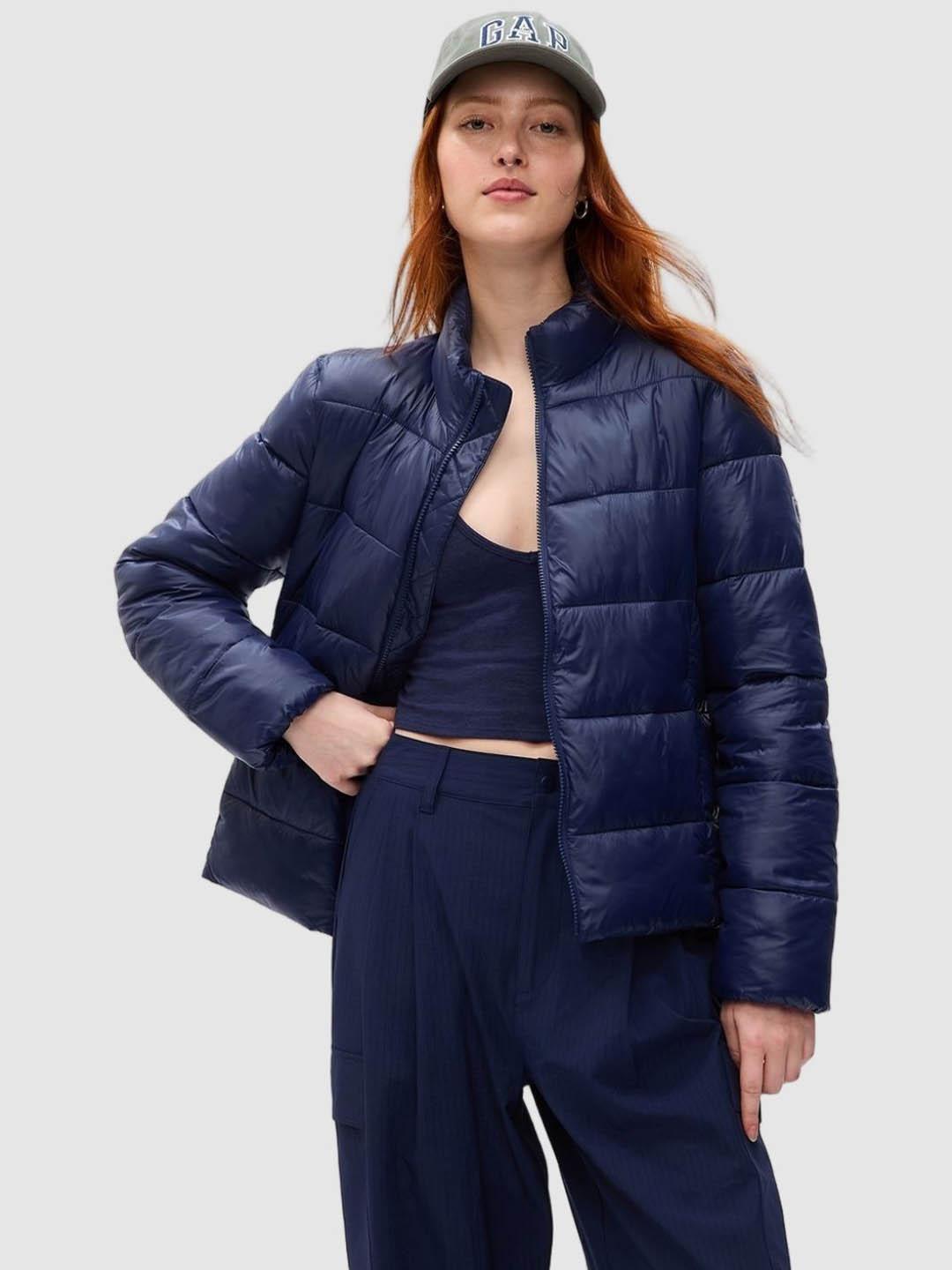 Buy GAP Relaxed Fit Puffer Jacket - Jackets for Women 34806273 | Myntra