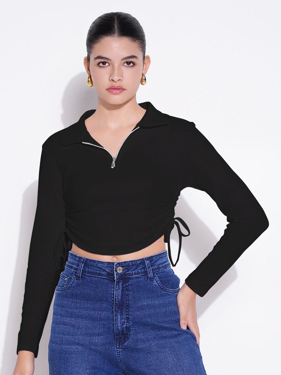 Buy SHOWOFF Crop Top - Tops for Women 33019881 | Myntra