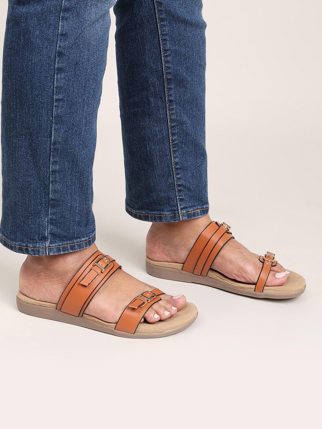 Buy Nysah Women Open Toe Flats - Flats for Women 33052565 | Myntra