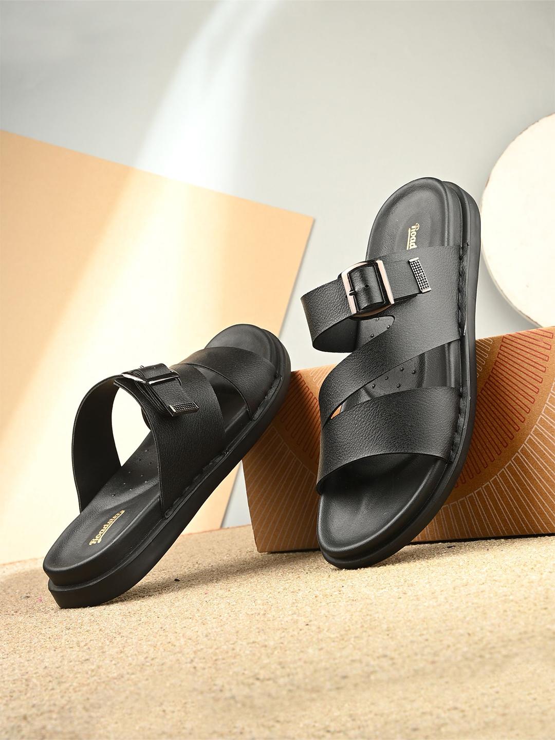 Buy The Roadster Lifestyle Co Men Slip On Comfort Sandals - Sandals for ...