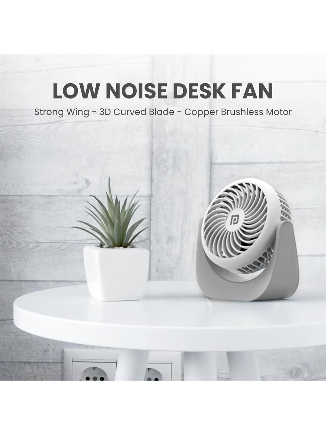 Buy Portronics 360 Rotatable Portable Rechargeable Fan - Fans for ...