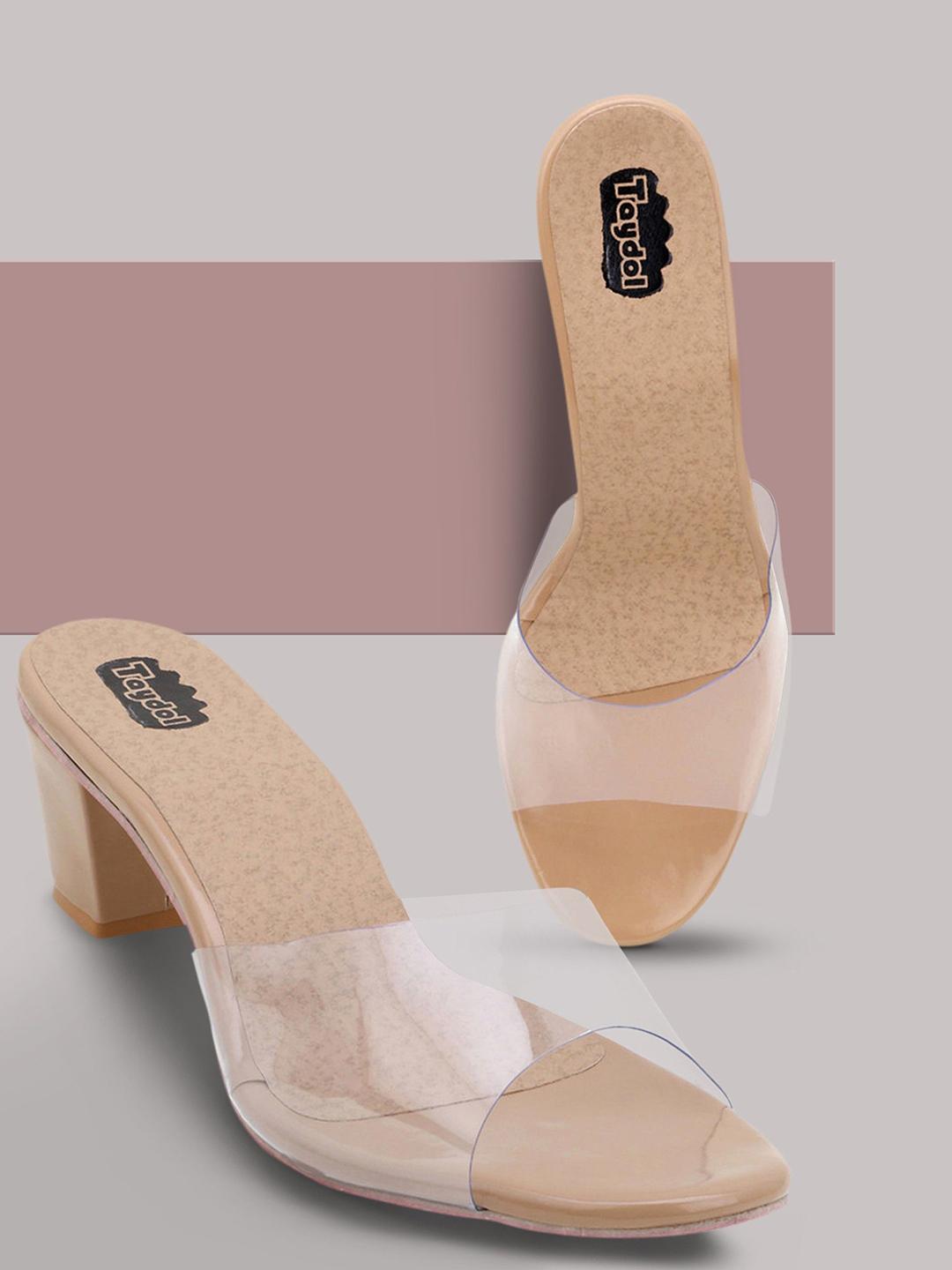 Buy TAYDOL Women Block Heel Sandals - Heels for Women 33168628 | Myntra