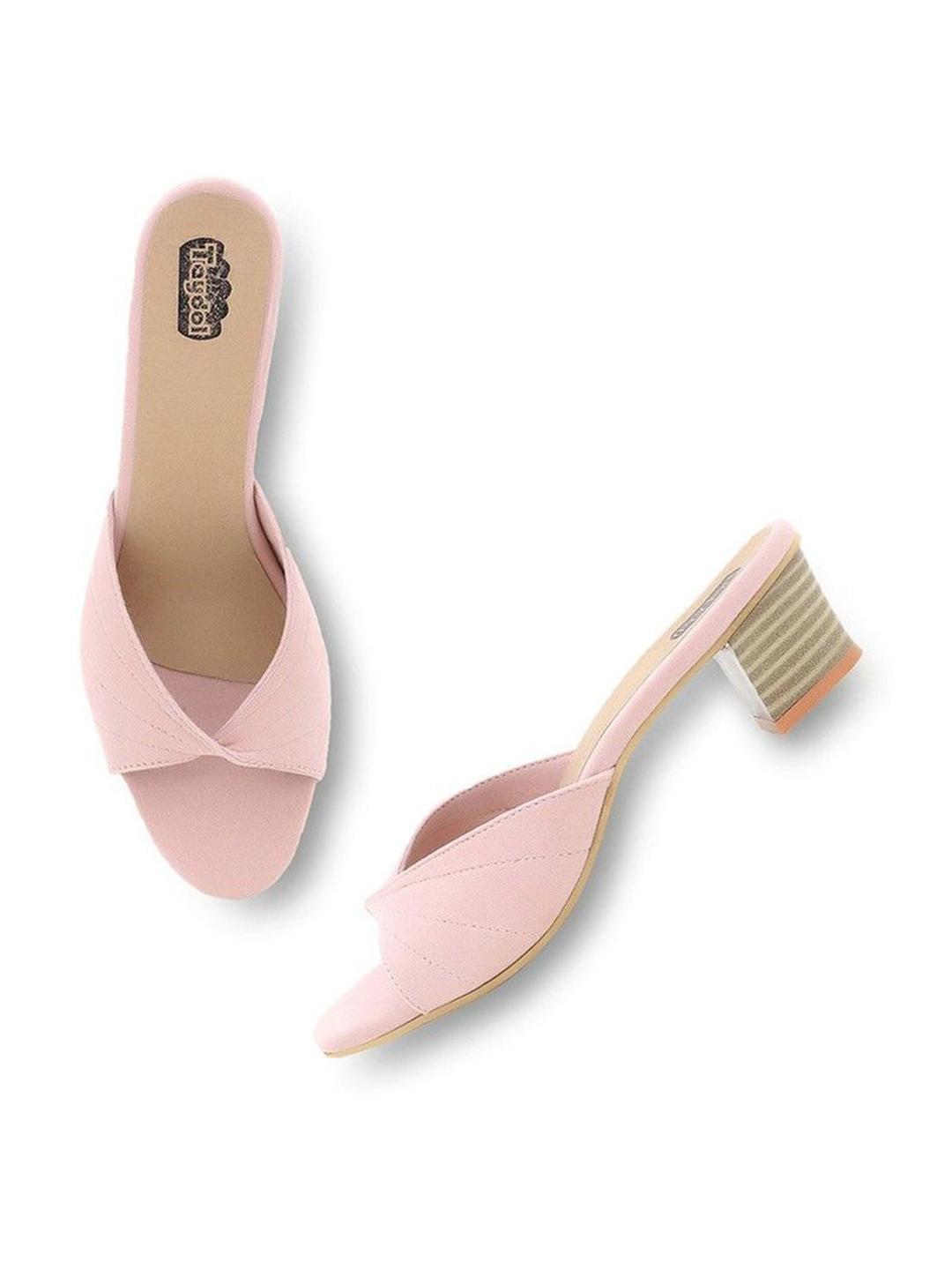 Buy TAYDOL Women Open Toe Heels - Heels for Women 33168661 | Myntra