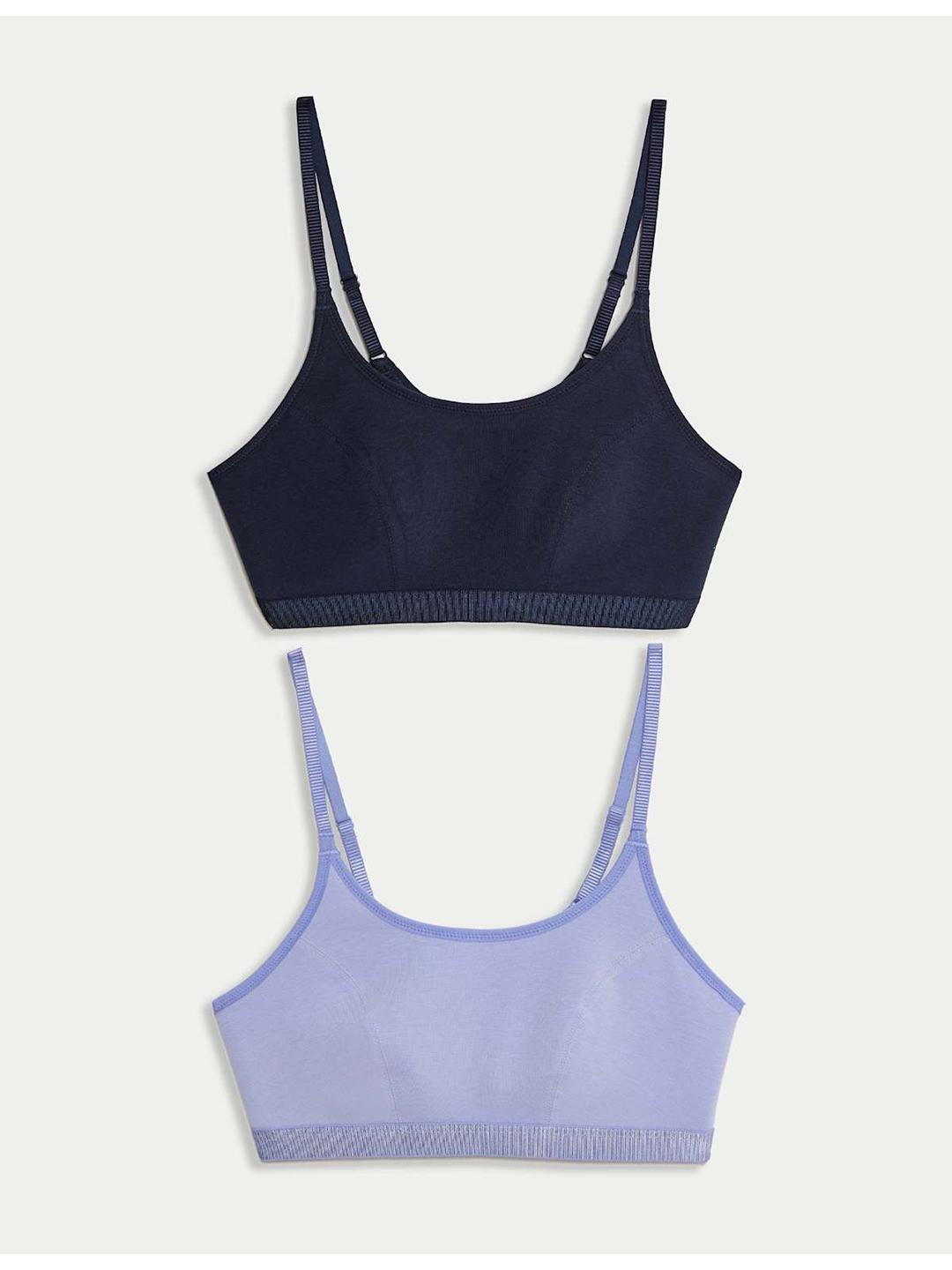 Buy Marks & Spencer Women Pack Of 2 Full Coverage Beginners Bra - Bra ...