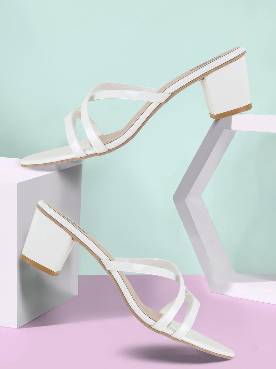 Buy TAYDOL Women Block Heels Sandals - Heels for Women 33168613 | Myntra