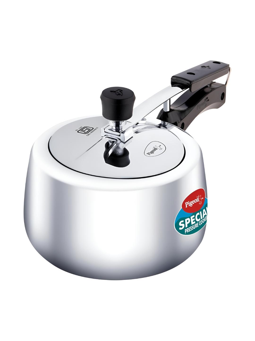 Buy Pigeon Special Silver Stainless Steel Induction Base Inner Lid ...