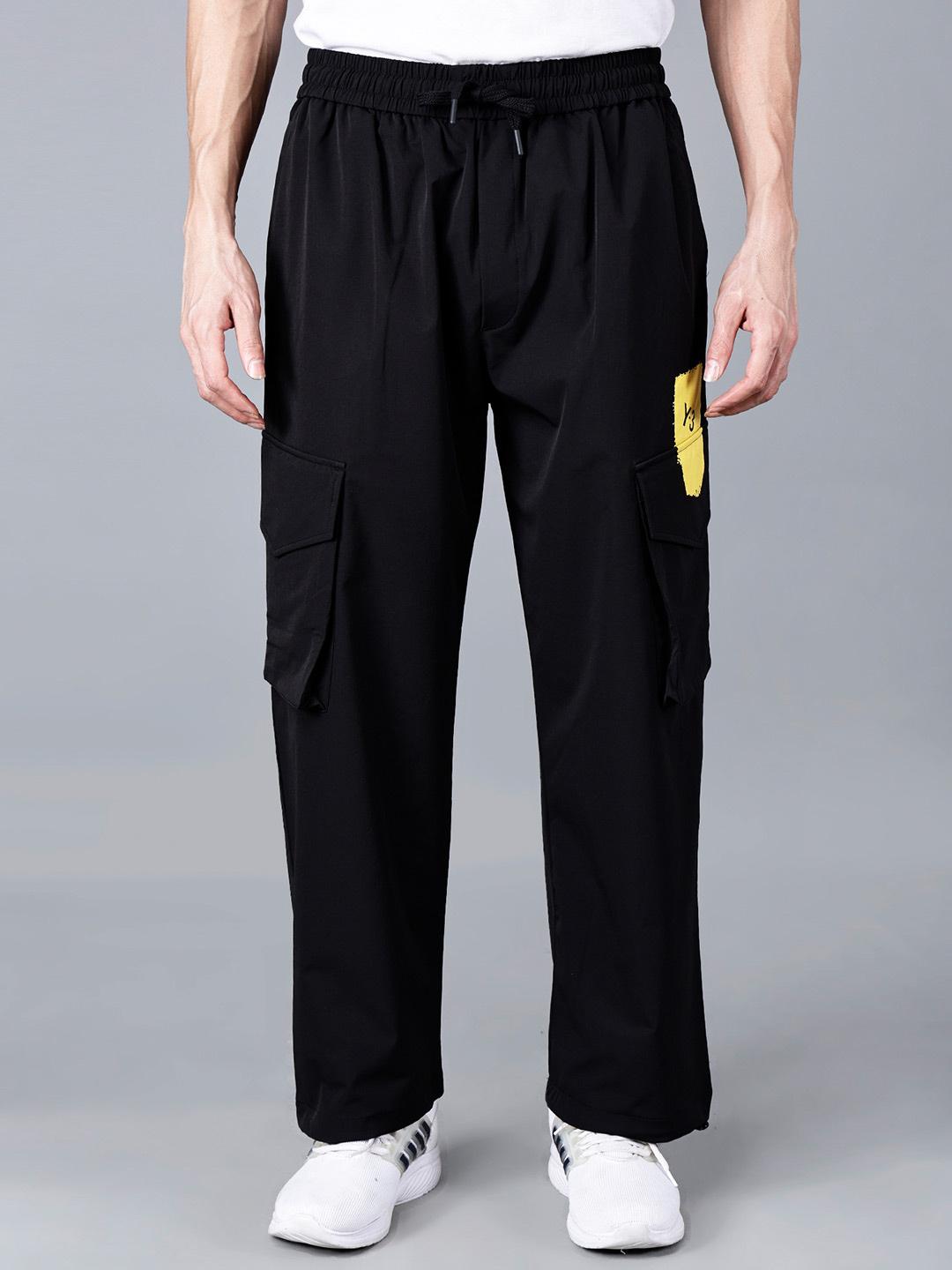 Buy Fort Collins Men Cotton Relaxed Fit Cargos - Track Pants for Men ...