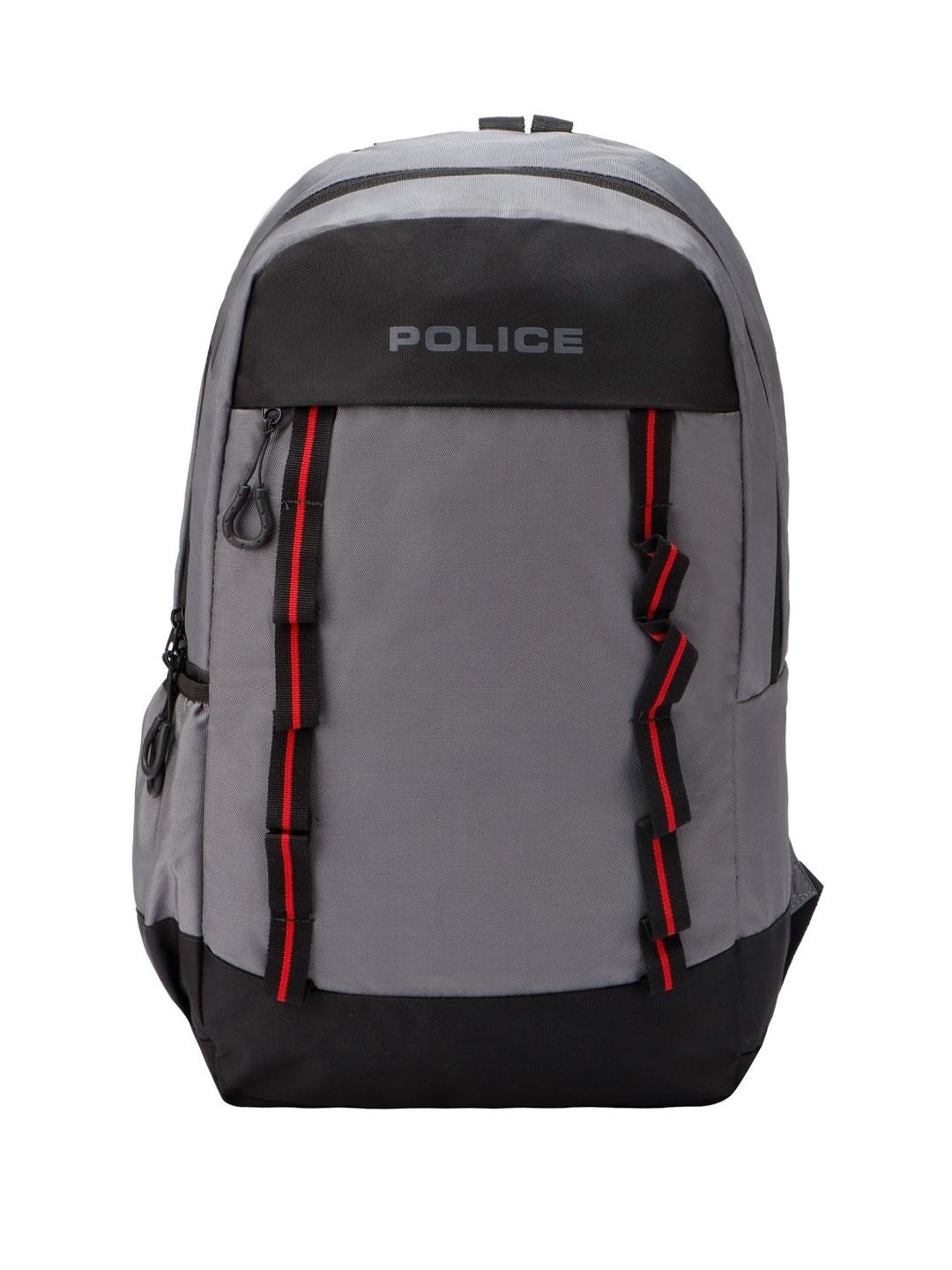 Buy Police Unisex Contrast Detail Backpack - Backpacks for Unisex ...