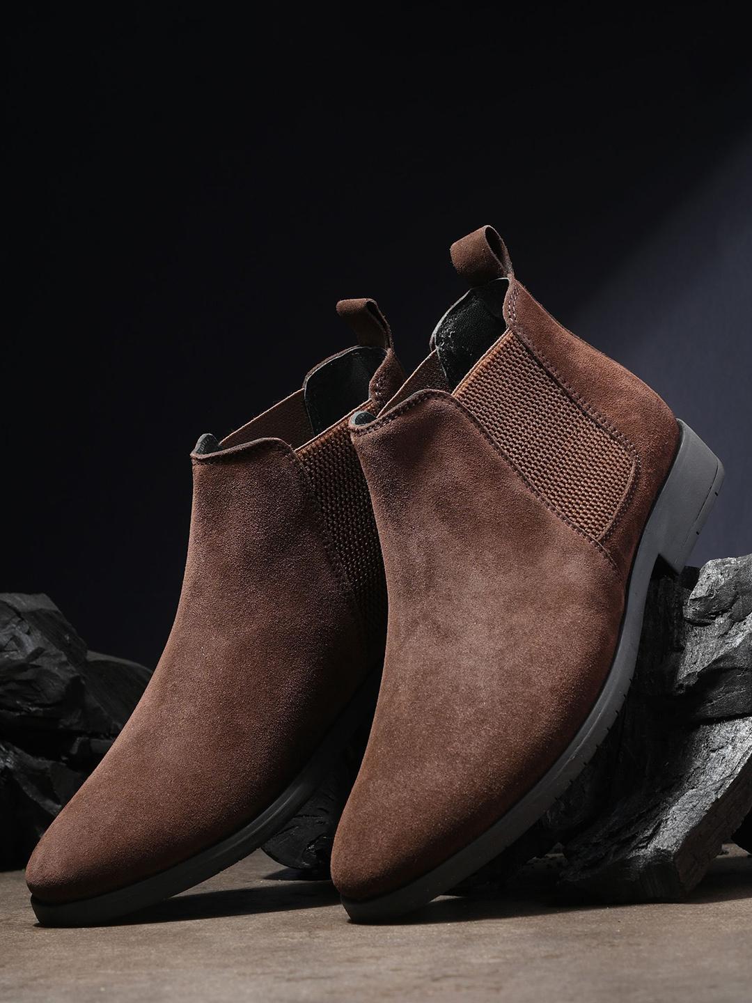Buy DESIDERIO Men Leather Flatforms - Casual Shoes for Men 33000193 ...
