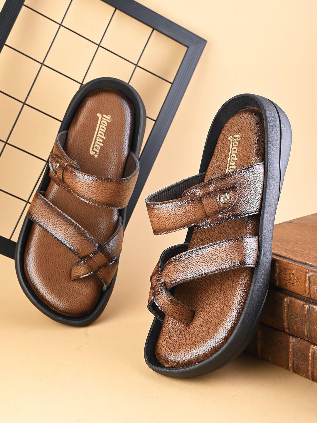 Buy The Roadster Lifestyle Co Men Casual Slip On Sandals - Sandals for ...