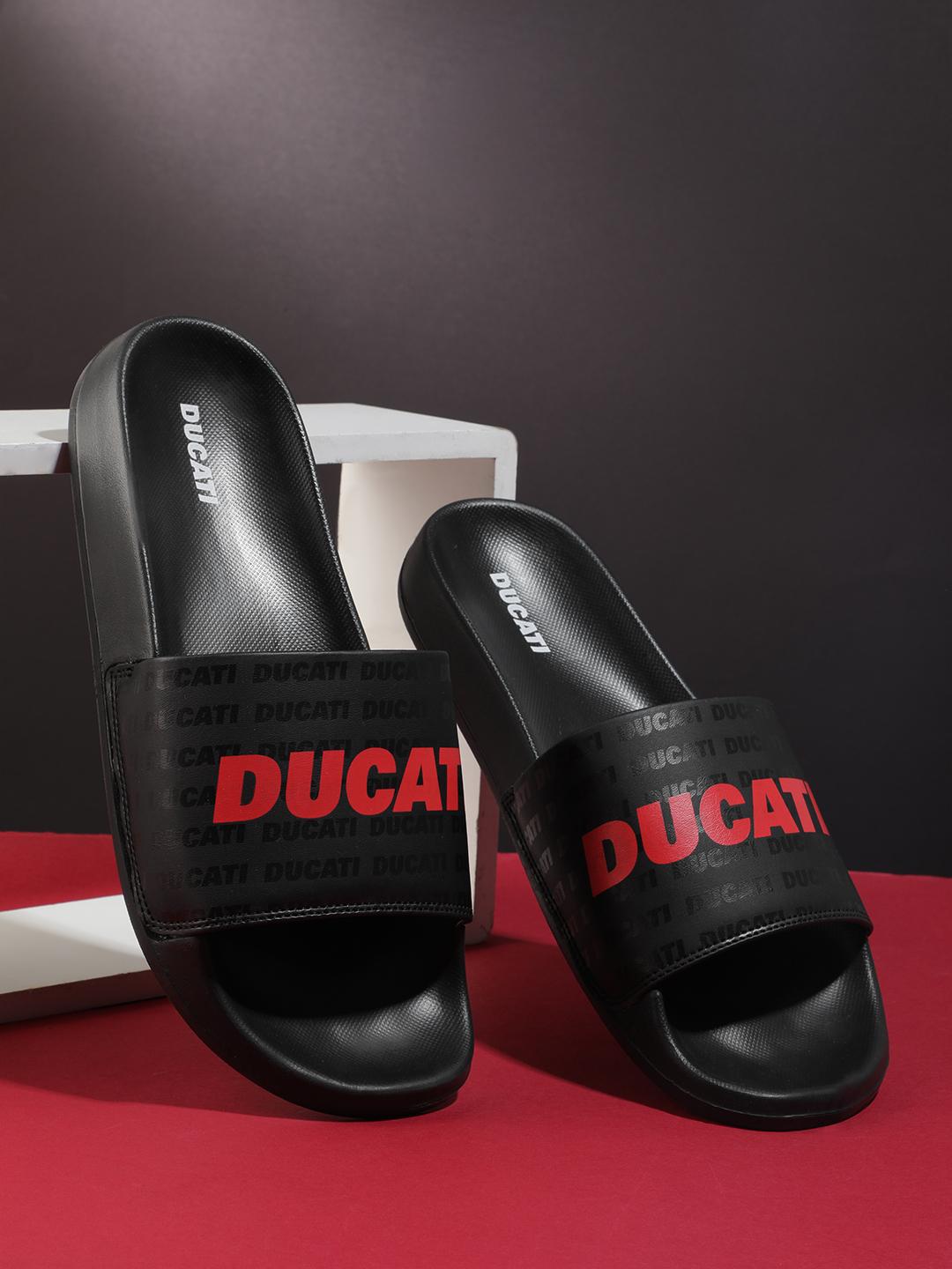 Buy Ducati Men Printed Sliders - Flip Flops for Men 31966491 | Myntra