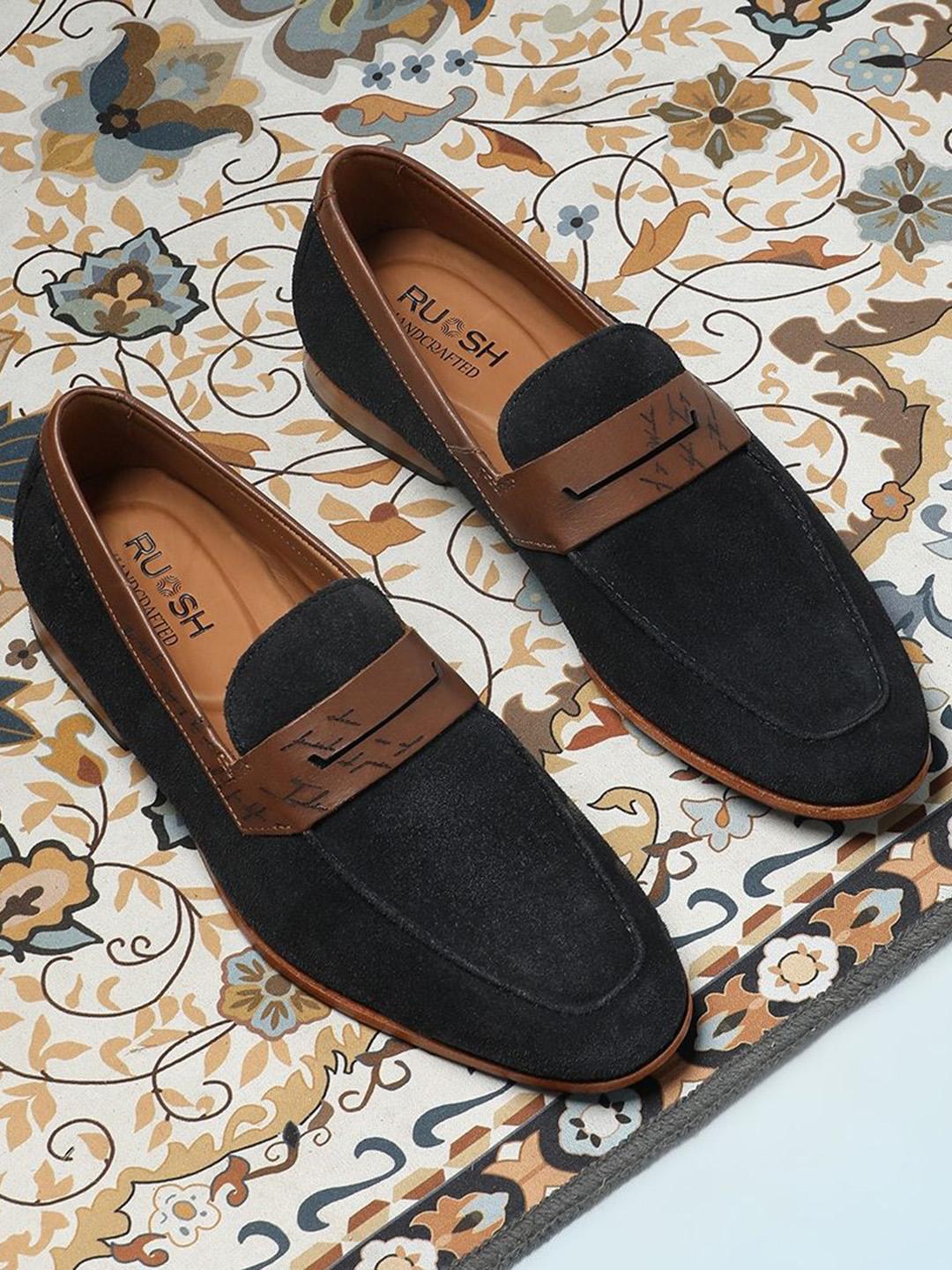 Buy Ruosh Men Leather Slip Ons - Formal Shoes for Men 33257401 | Myntra