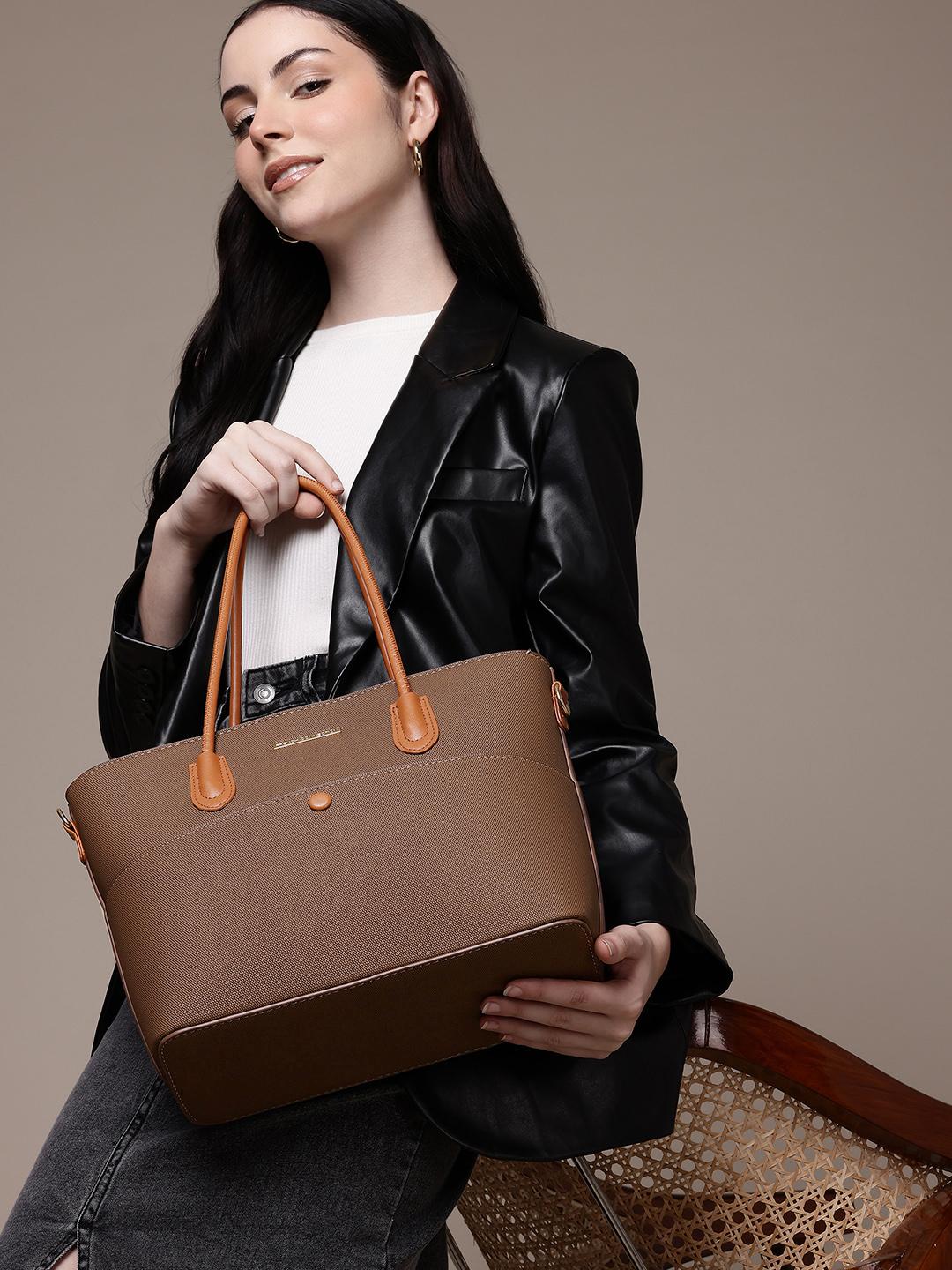 Buy French Connection Structured Shoulder Bag - Handbags for Women ...