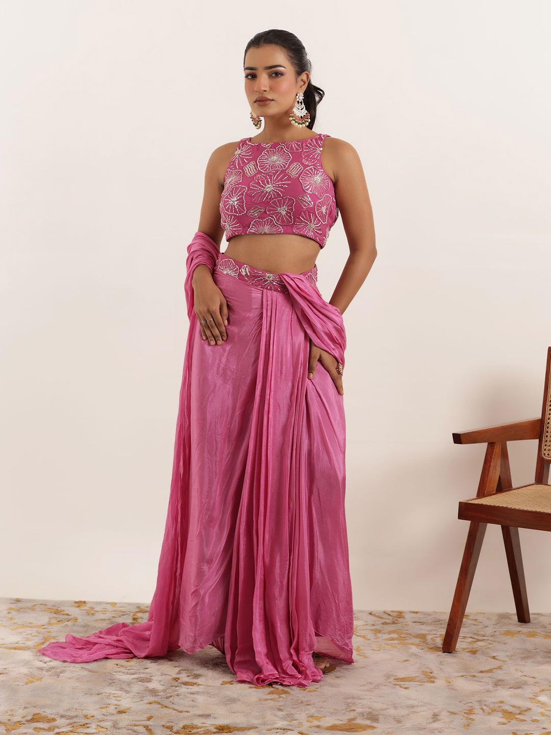Buy DEASHA INDIA Solid Saree - Sarees for Women 33311310 | Myntra