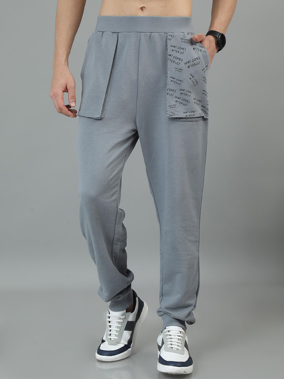 Buy ANML Men Cotton Mid Rise Joggers - Track Pants for Men 33332469 ...