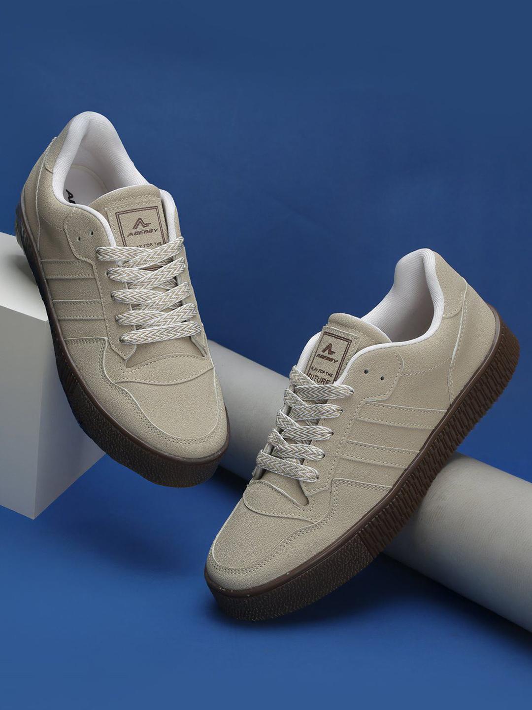 Buy Adeboy Men PU Sneakers - Casual Shoes for Men 33343782 | Myntra