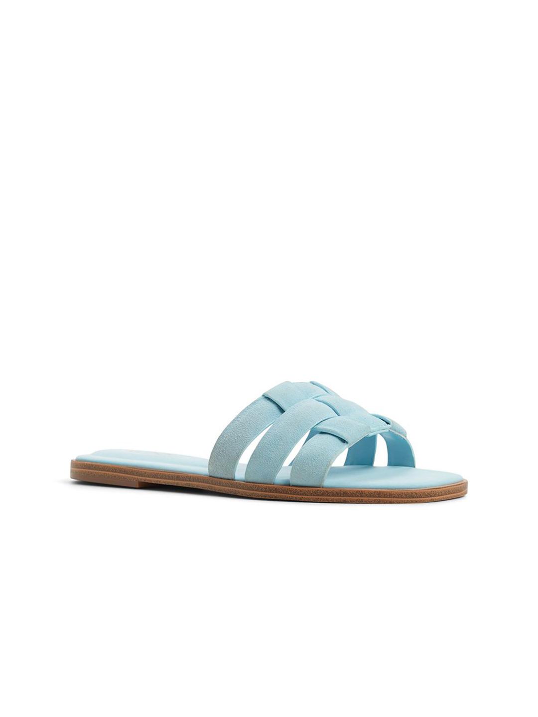 Buy ALDO Women Leather Open Toe Flats - Flats for Women 33340919 | Myntra