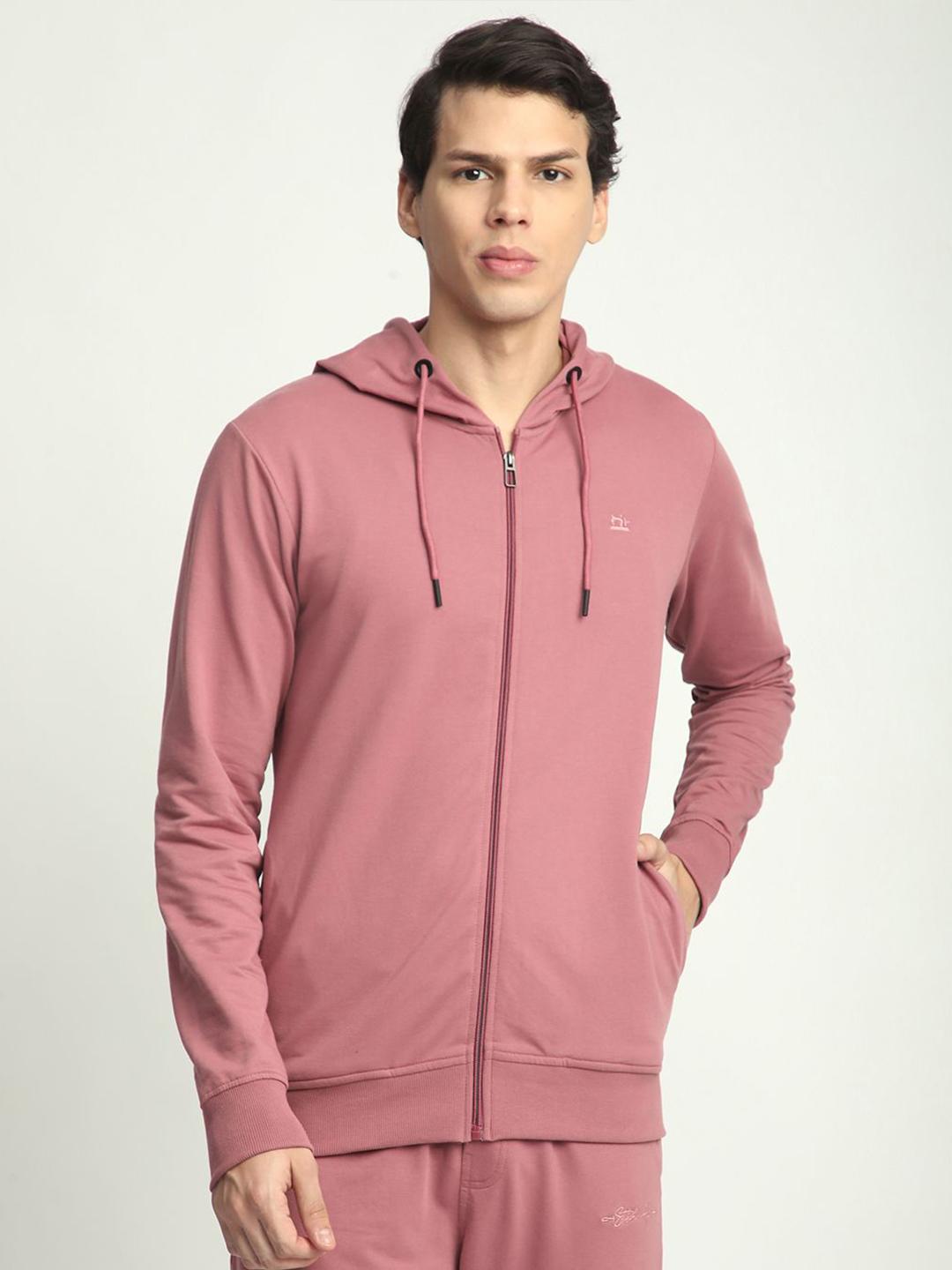 Buy Stitch Hub Men Solid Hooded Sweatshirt - Sweatshirts for Men ...