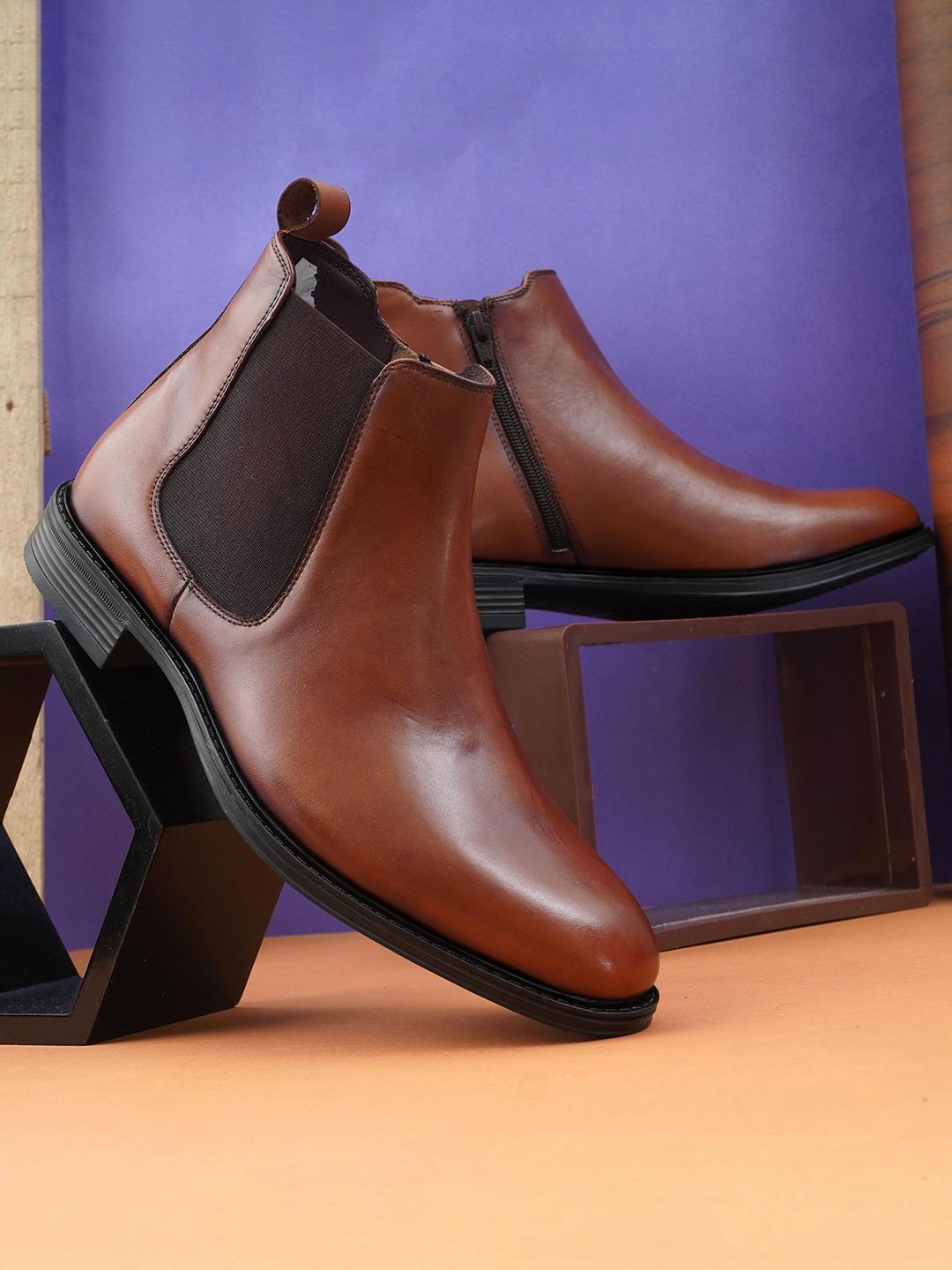 Buy NICO NERINI Men Flatform Heel Boots - Boots for Men 33385297 | Myntra