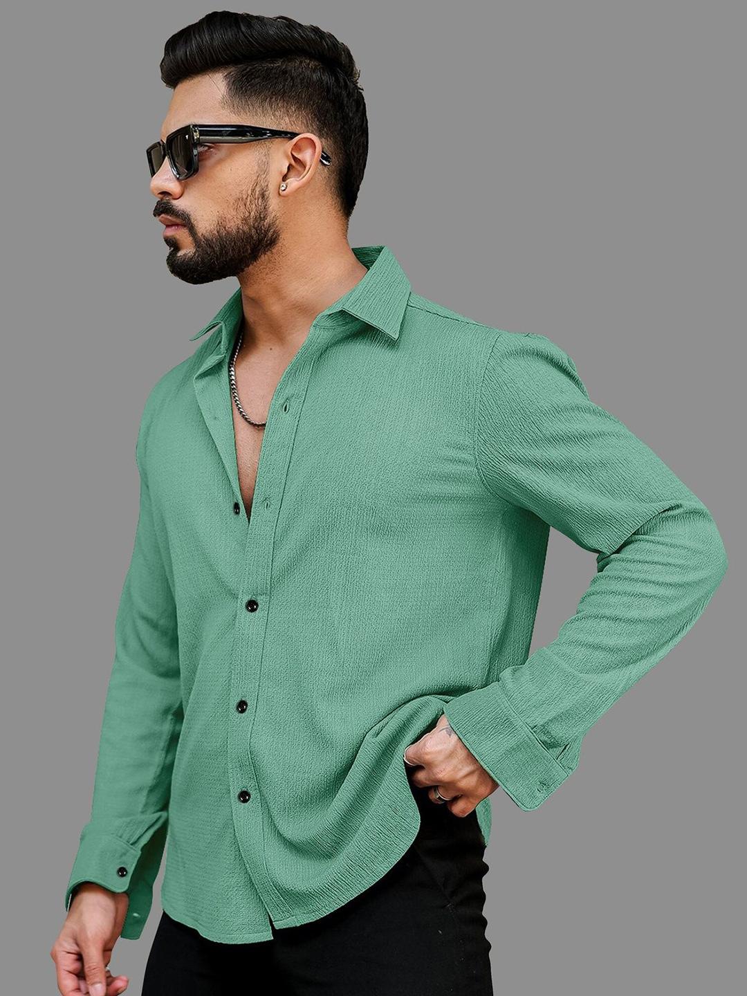 Buy KHUSHI CREATION Men Original Opaque Casual Shirt - Shirts for Men ...
