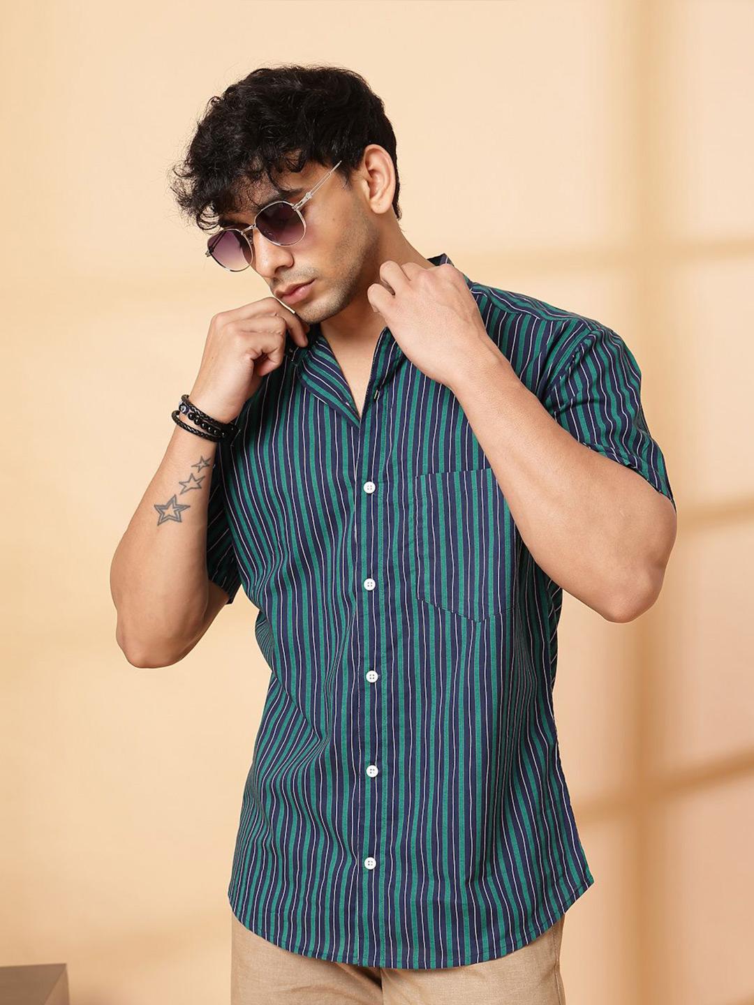Buy Rigo Men Opaque Printed Casual Shirt - Shirts for Men 33050115 | Myntra