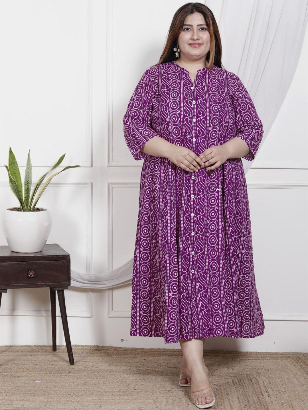 Buy Swasti Ethnic Motifs Print Maxi Dress - Dresses for Women 33045073 ...