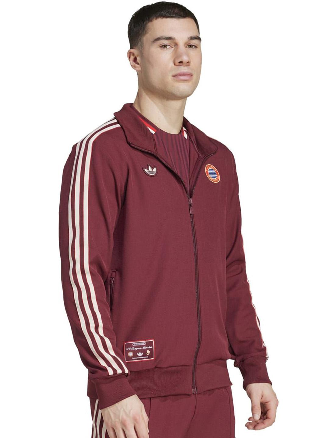Buy ADIDAS FCB ICON TT Printed Jacket - Jackets for Men 33048735 | Myntra