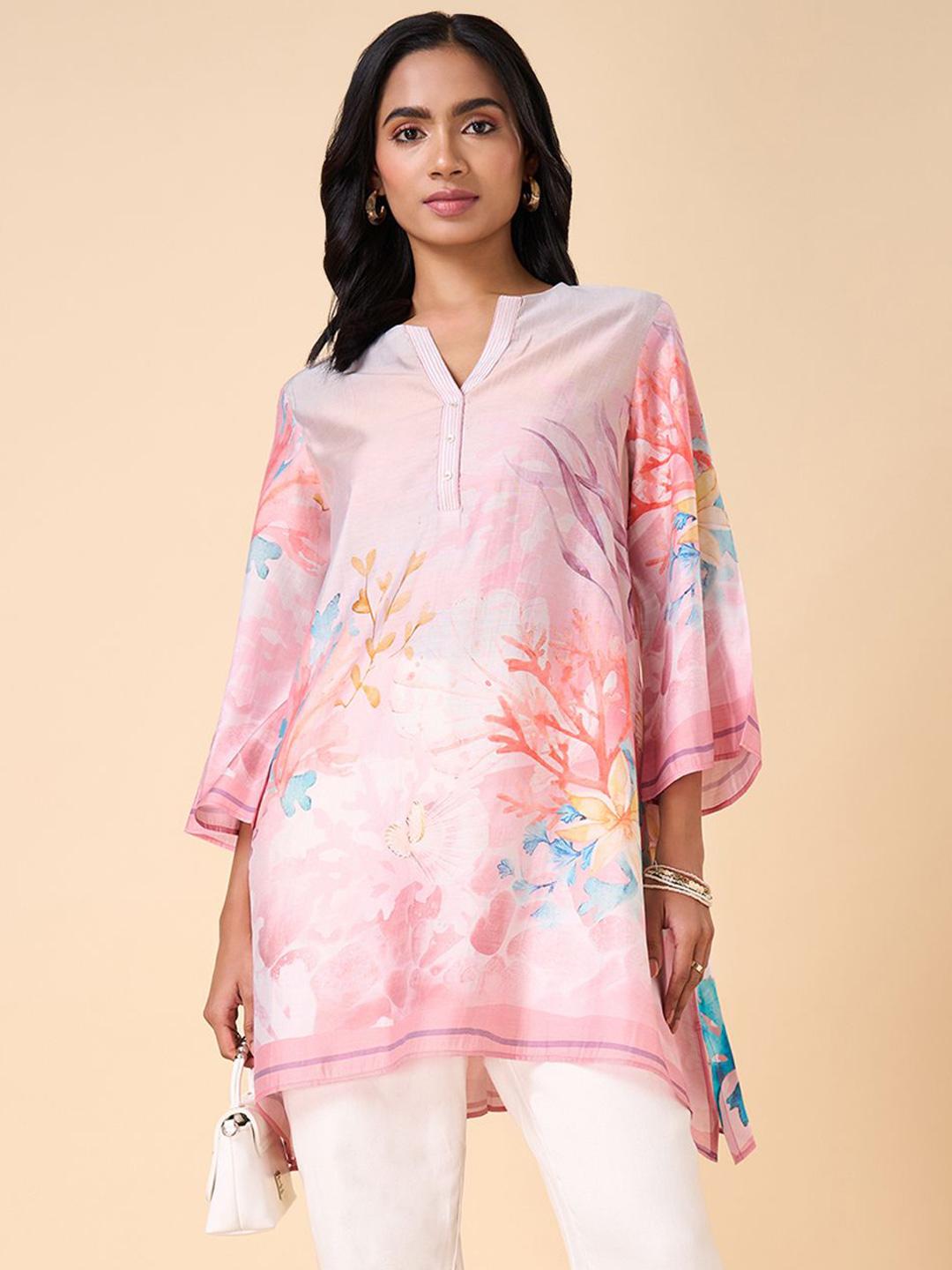 Buy Marigold Lane Printed Tunic - Tunics for Women 33053118 | Myntra
