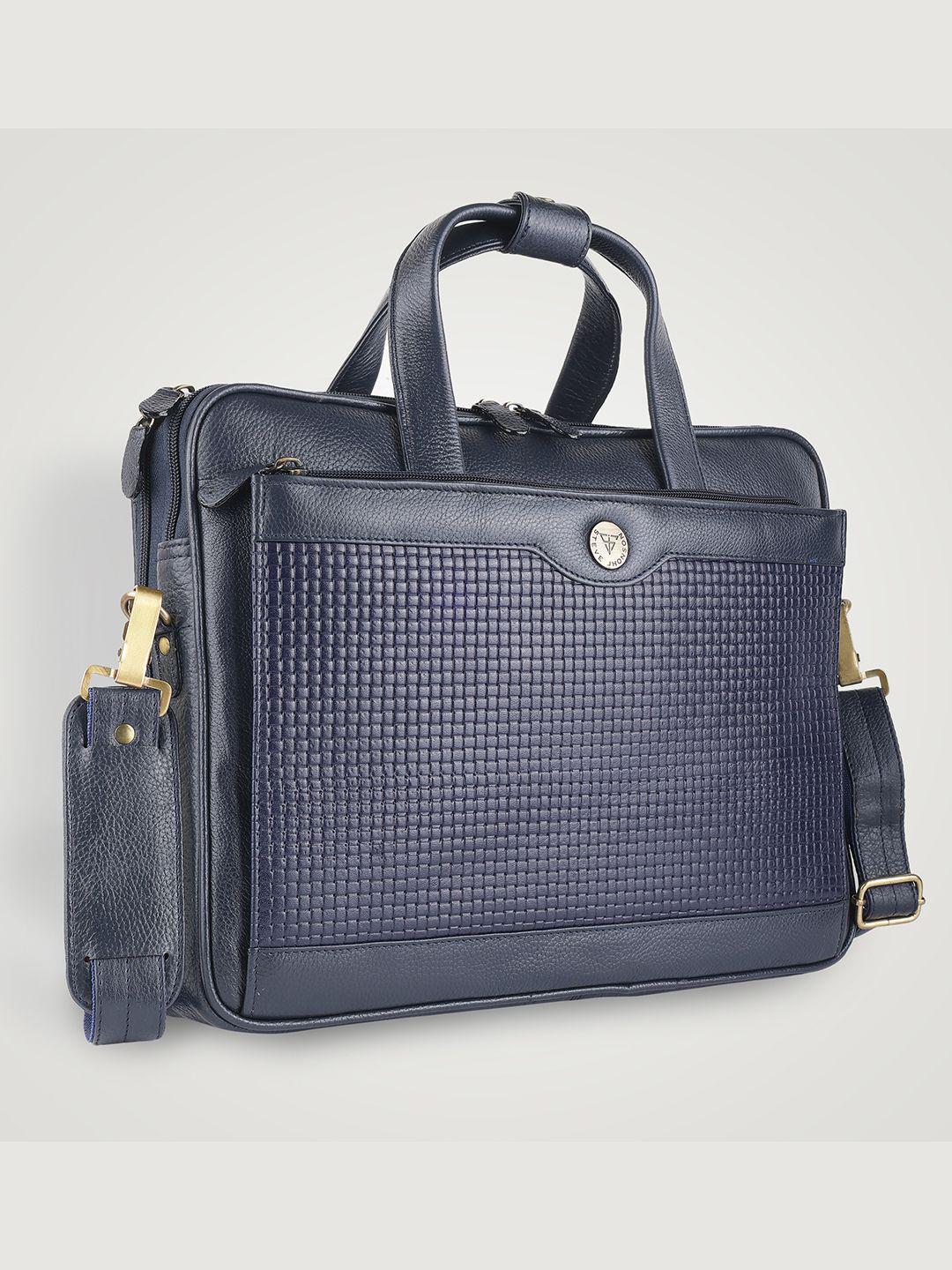 Buy Steve Jhonson Men Leather Laptop Bag - Laptop Bag for Men 33071386 ...