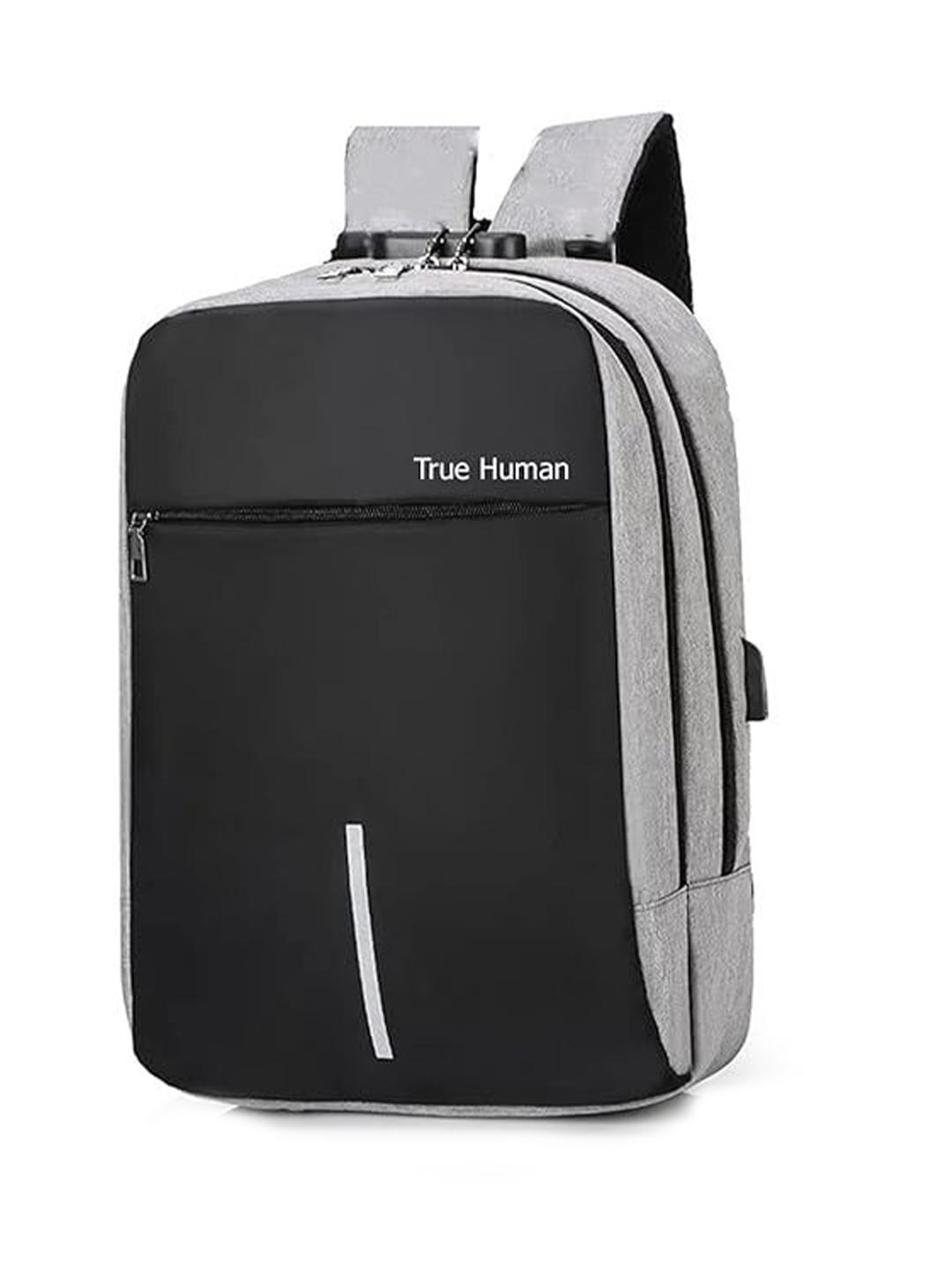 Buy True Human Anti Theft USB Charging Port Backpack With Combination ...