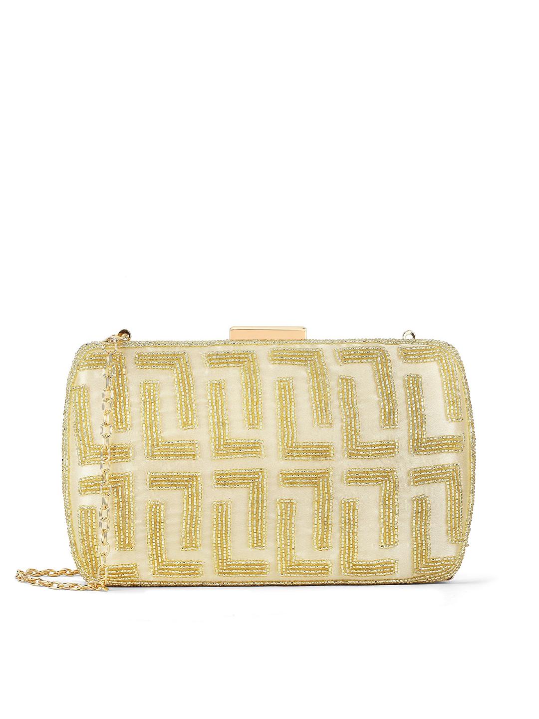 Buy Lavie Luxe Women's Gemmy Frame Medium Clutch - Clutches for Women ...
