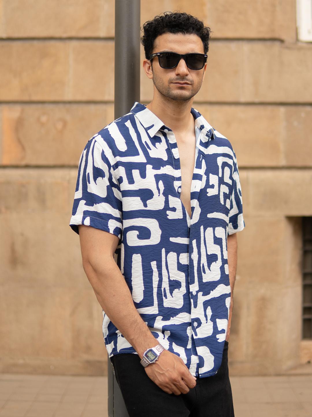 Buy Powerlook Men Printed Casual Shirt - Shirts for Men 34088062 | Myntra