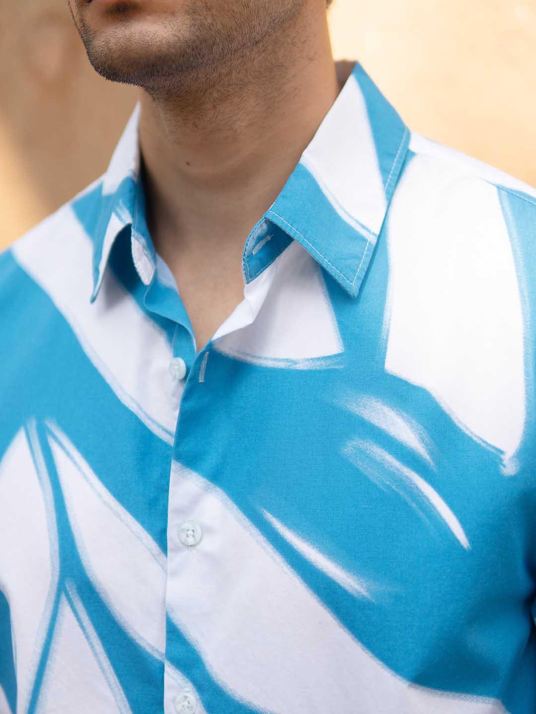 Buy Powerlook Men Printed Oversized Casual Shirt - Shirts for Men ...