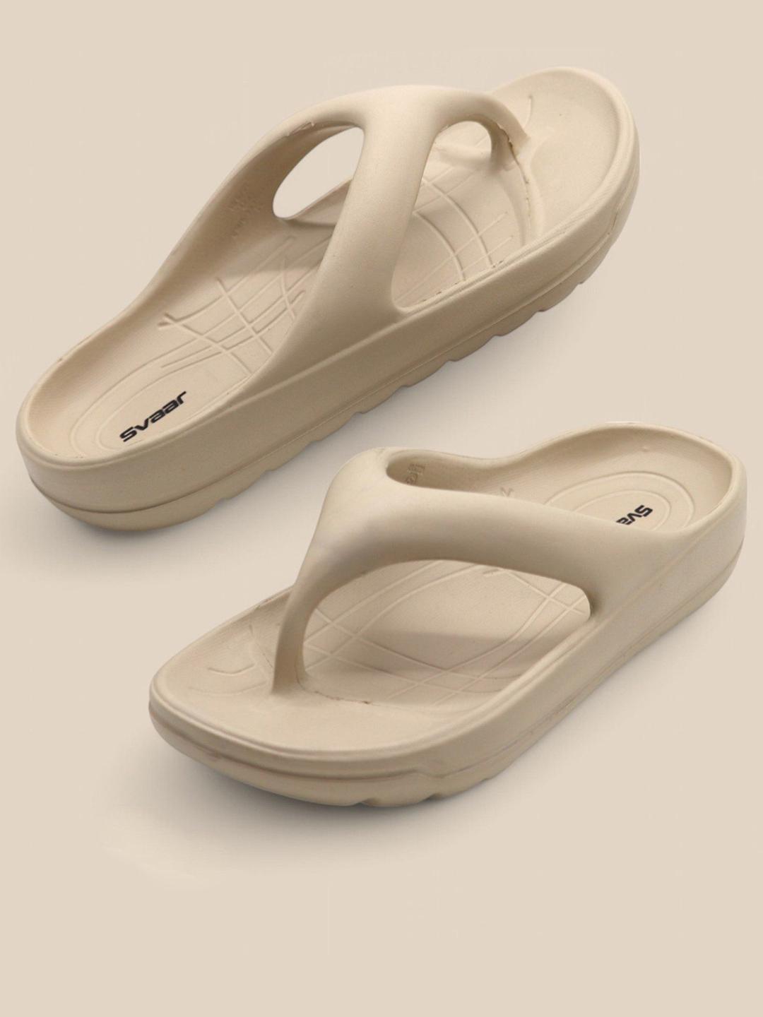 Buy Svaar Men Self Design EVA Thong Flip Flops - Flip Flops for Men ...