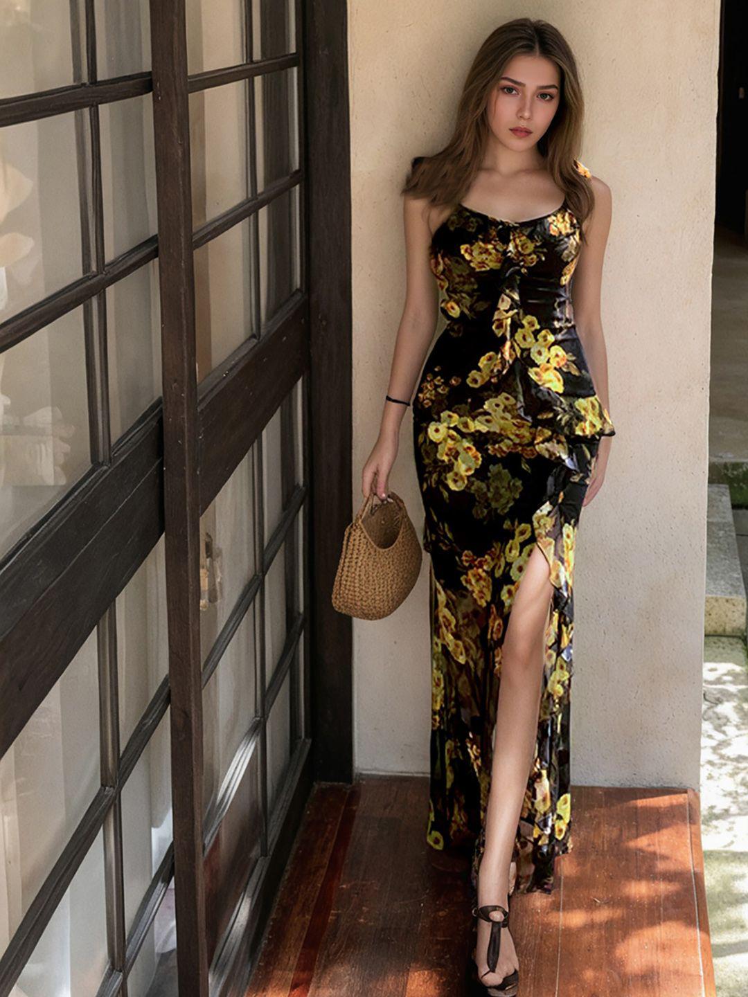Buy JC Mode Women Floral Print Maxi Dress - Dresses for Women 34089044 ...