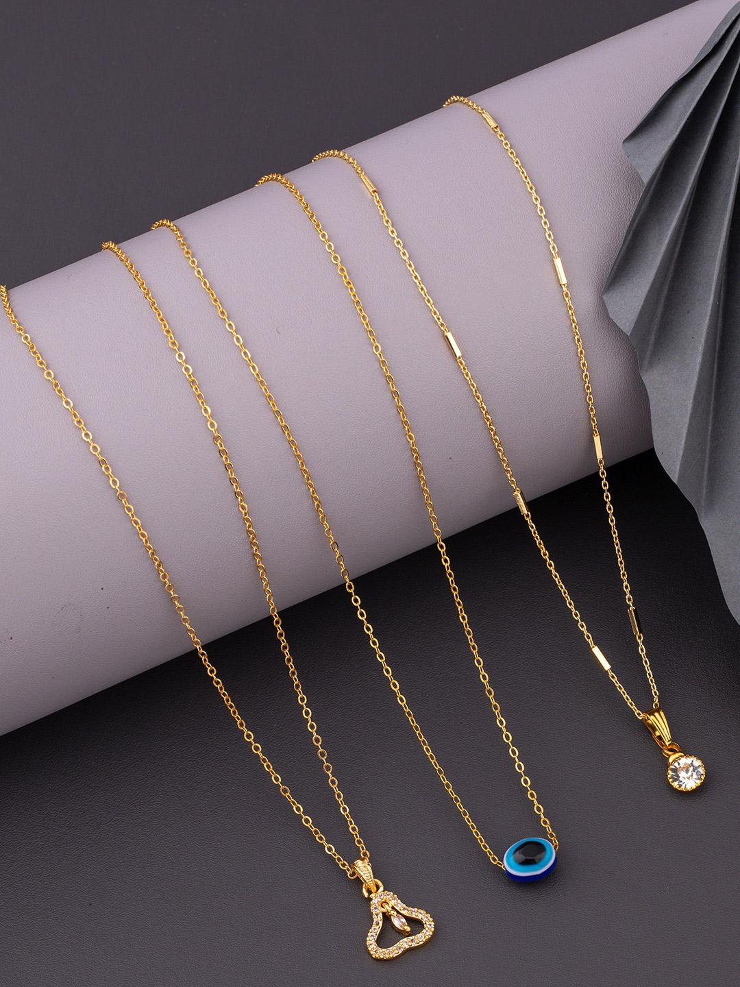 Buy Boghra Sales Set Of 3 Gold Plated Artificial Stones And Beads ...