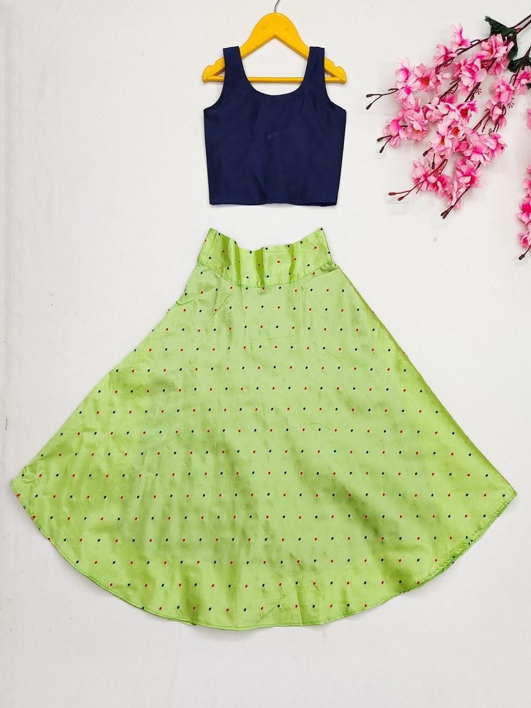 Buy Tejam Girls Ready To Wear Lehenga & Choli - Lehenga Choli for Girls ...