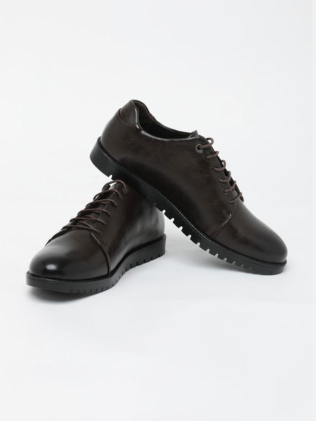 Buy Snitch Brown Solid Formal Shoes - Formal Shoes for Men 34177768 ...