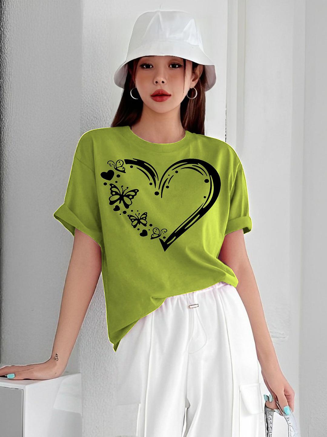 Buy Kushi Flyer Women Typography Printed Applique T Shirt - Tshirts for ...