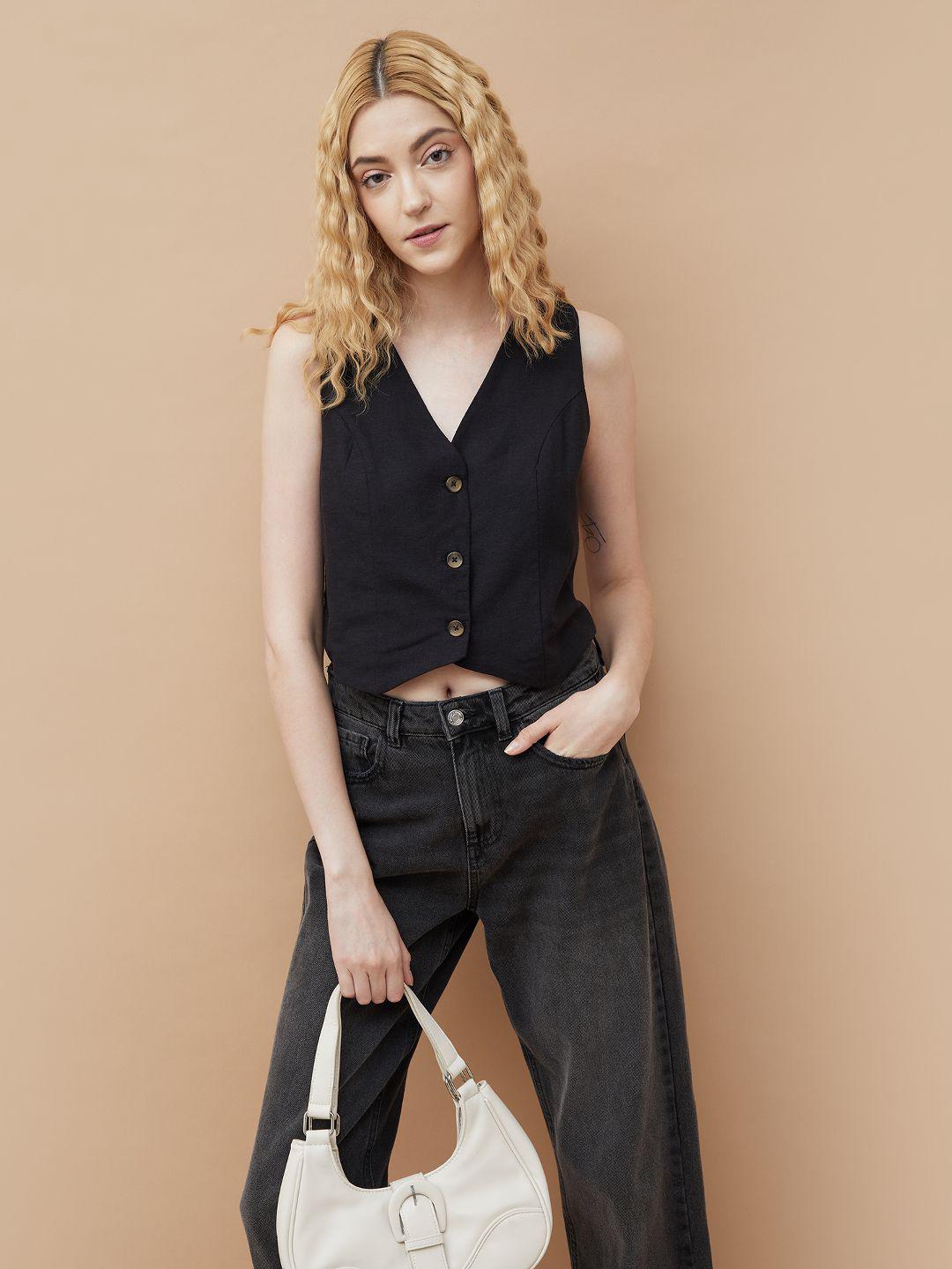 Buy Ginger By Lifestyle Crop Top - Tops for Women 34227999 | Myntra