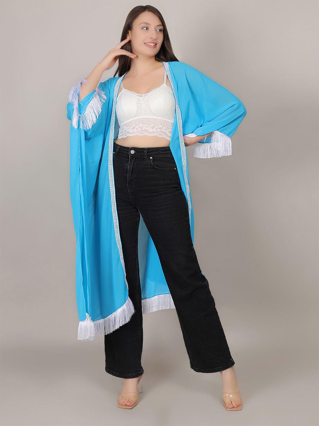 Buy Mod & Shy Women Longline Shrug - Shrug for Women 34204713 | Myntra