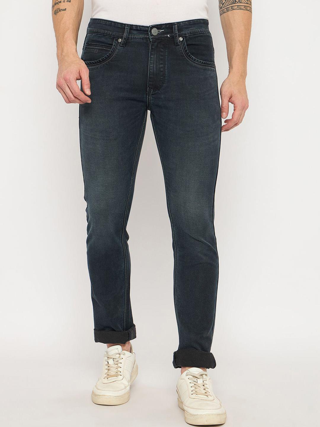 Buy Duke Men Slim Fit Mid Rise Light Fade Stretchable Jeans - Jeans for ...