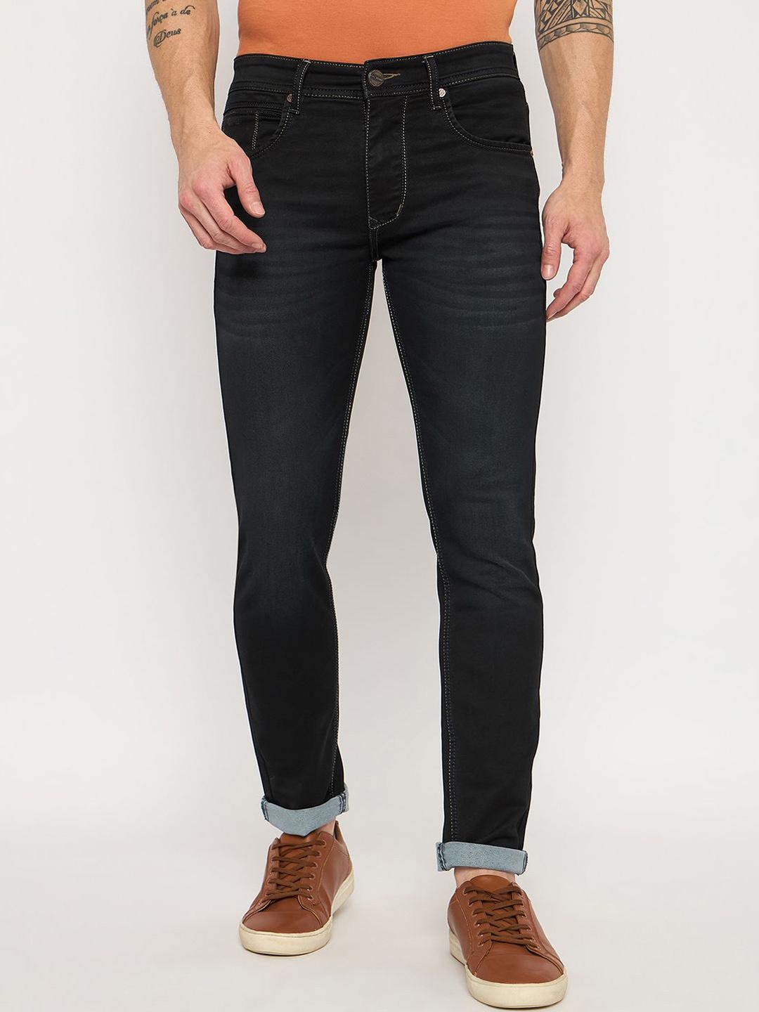 Buy Duke Men Slim Fit Mid Rise Light Fade Stretchable Jeans - Jeans for ...