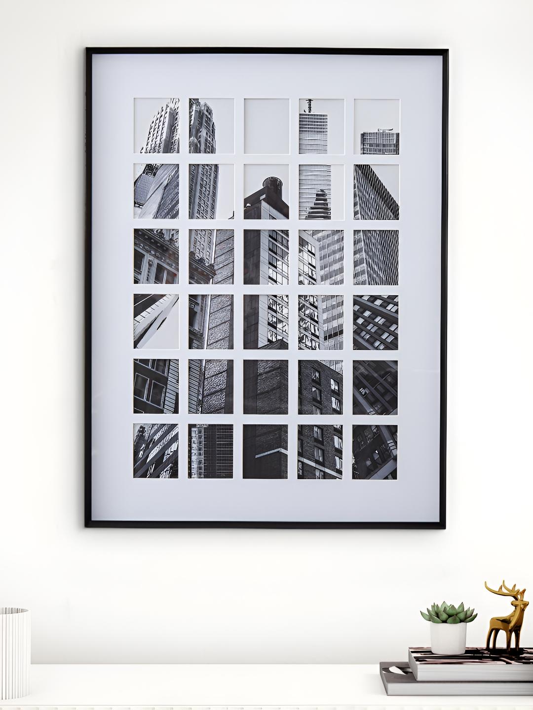 Buy Home Centre Photomontage Elite Black & White Self Design Wall Photo ...